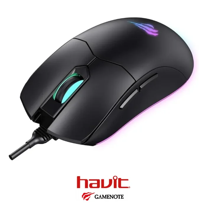 Mouse Havit Gamenote MS1014 RGB Gaming 7200 DPI - KhabirTech