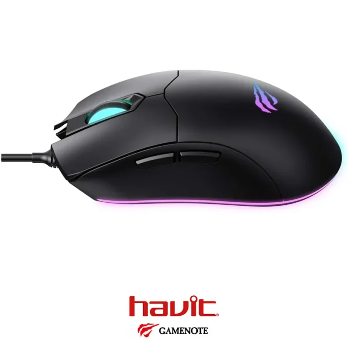 Mouse Havit Gamenote MS1014 RGB Gaming 7200 DPI - KhabirTech