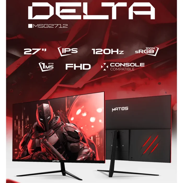 MATOS DELTA MSG2712 27" FHD 120Hz Console compatible - KhabirTech